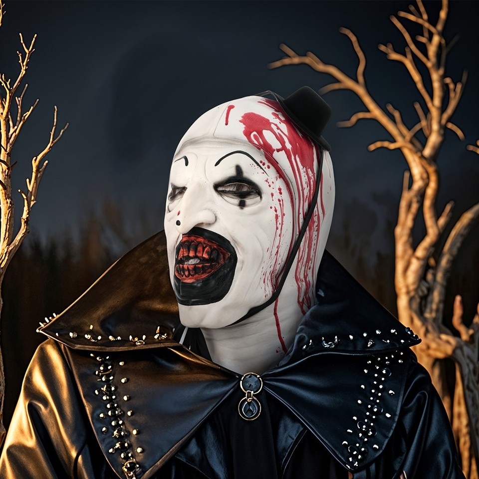 Broken Soul Clown Terror Mask, King of Party Focus | eBay UK