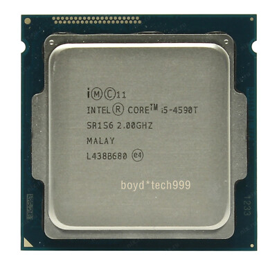 Intel Core i5-4590T CPU 4 cores Socket LGA1150 SR1S6 2 GHz 2000 MHz ...