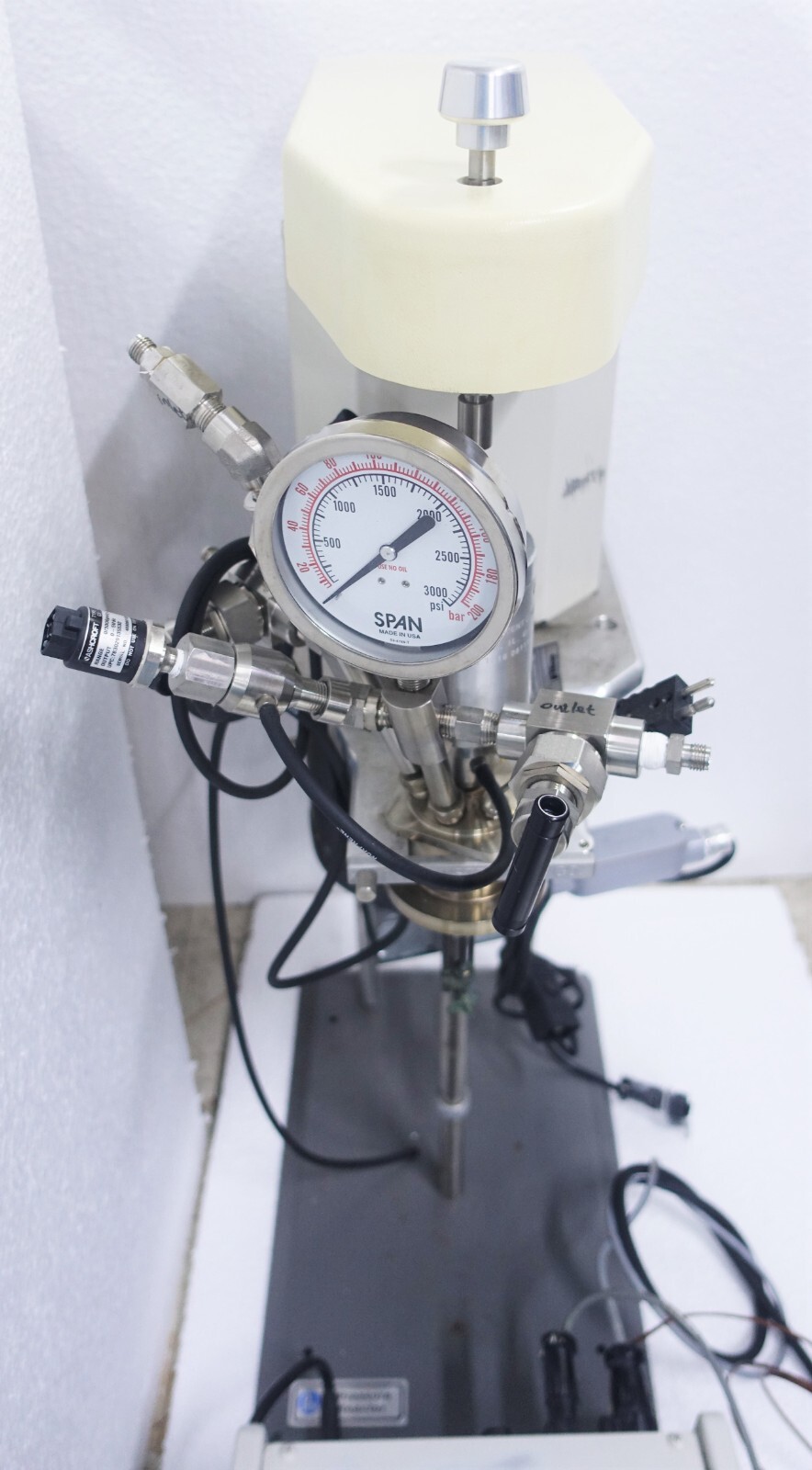 PARR 4598 MICRO STIRRED REACTOR 100mL 3000 psi w 4848 CONTROLLER | eBay