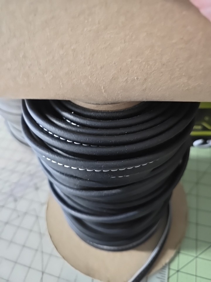 Vinyl Piping Trimming Lip Cord Upholstery 3/8" Black Matte Spool | eBay