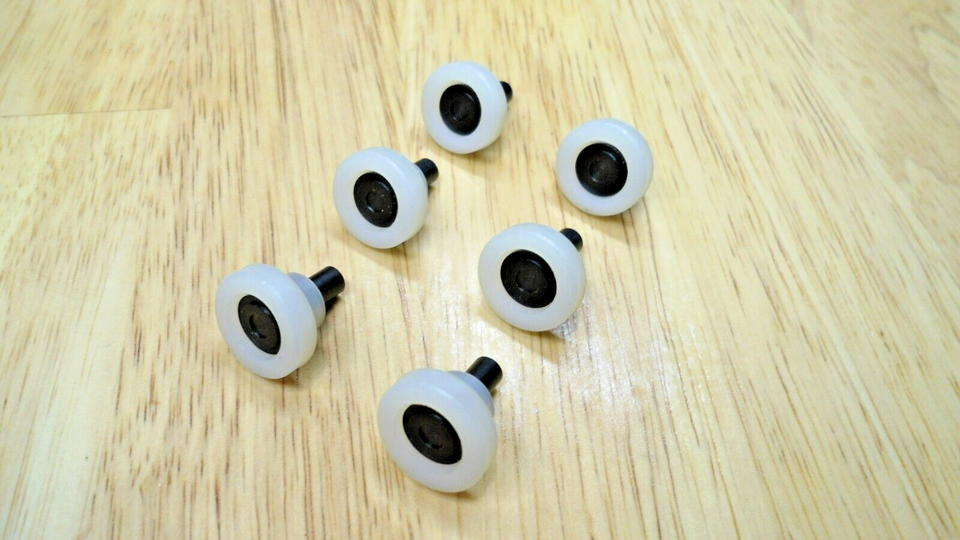 6 WINDOW REGULATOR ROLLERS FOR ALL 1964-72 GM -CAMARO FIREBIRD NOVA ...