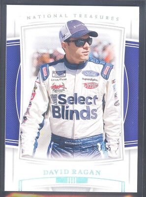 2020 National Treasures David Ragan Century Gold /15 Nascar Racing Card ...