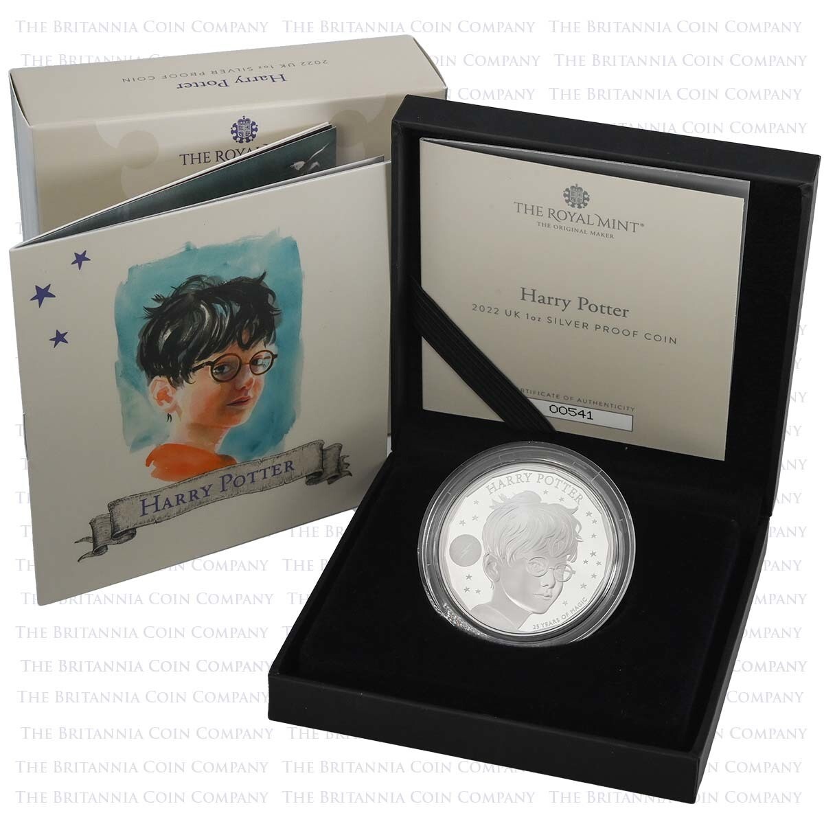 2022 Royal Mint Harry Potter 25 Years Of Magic One Ounce 1oz Silver ...