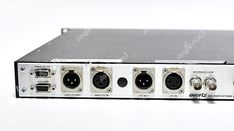Evertz HD9010TM HD Time Code Master Reader Generator System LTC ATC 2x ...