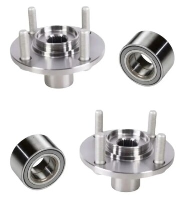 FRONT WHEEL HUB & BEARING FOR ACURA INTEGRA 1990-91-92-1993 LH & RH ...