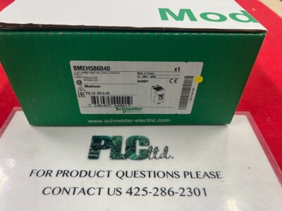 Brand New BMEH586040 Schneider Modicon M580 HSBY CPU Level 6 Processor ...