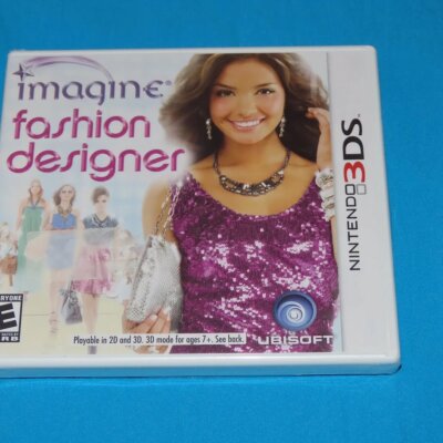 Imagine: Fashion Designer Nintendo 3DS Video Game Brand New / Sealed | eBay