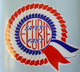 NEW SAFETY FAST LOGO DECAL BADGE STICKER FOR MG MGB MGA ETC | eBay