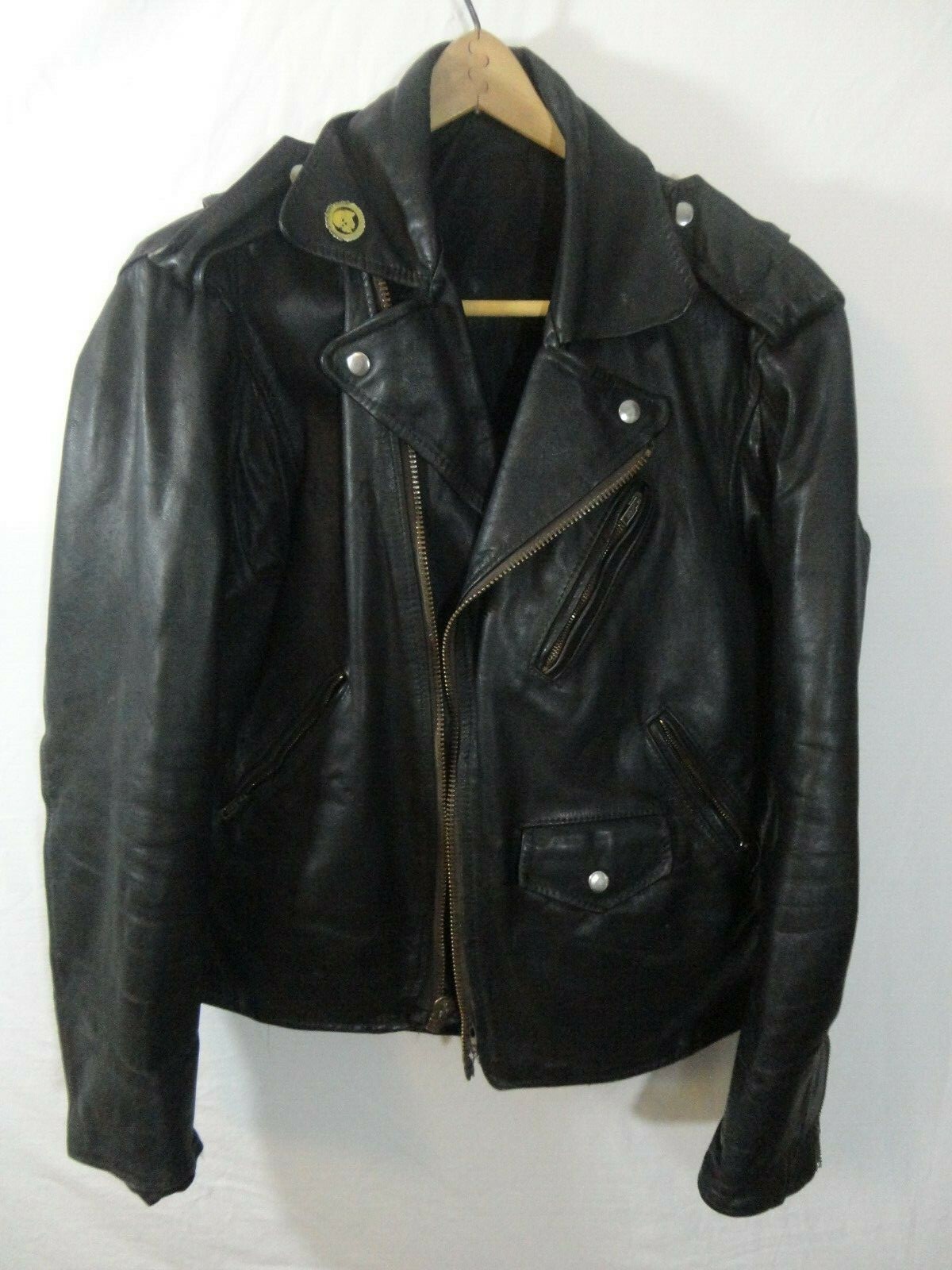 1950s Vintage Leather Motorcycle Jacket (Beck, Northeastern Flying Togs ...