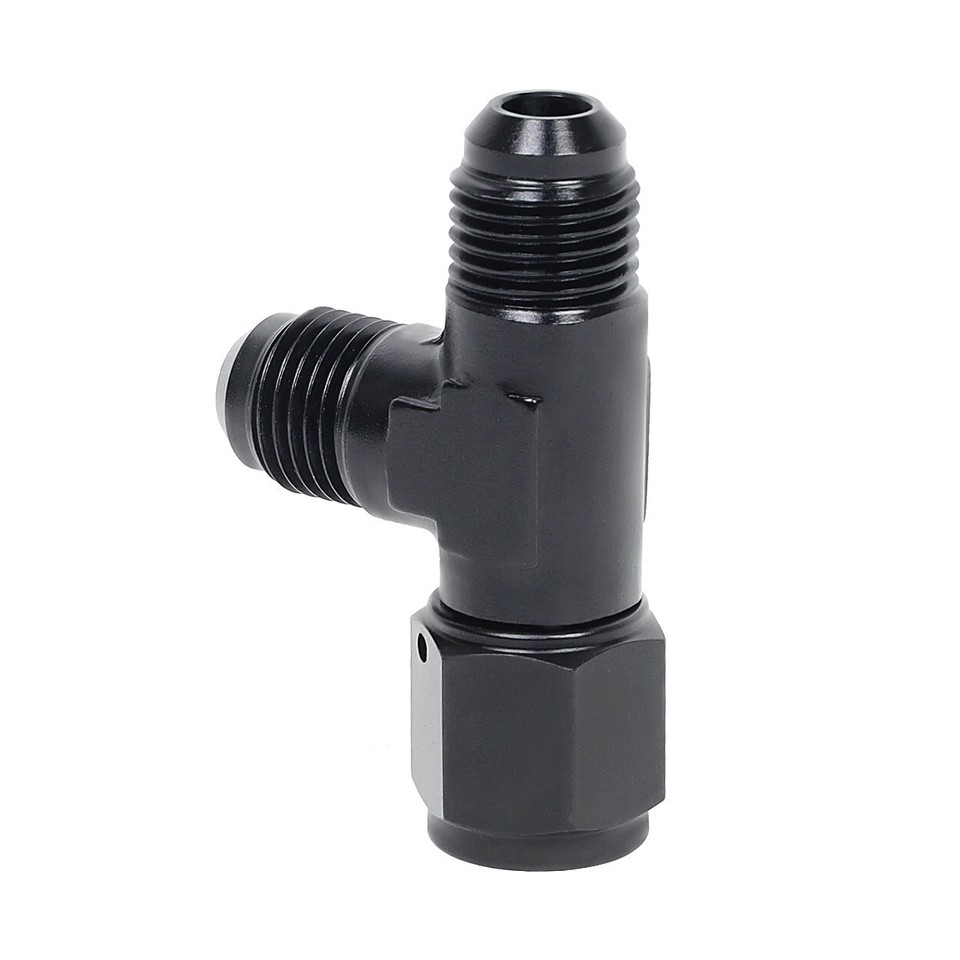LokoCar 6AN Flare Male Tee Fitting Adapter with AN6 Female Swivel on ...