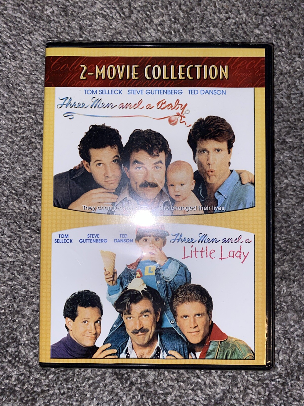 Three Men and a Baby / Three Men and a Little Lady (DVD) 2-Movie ...