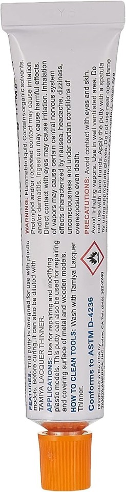 TAMIYA Putty Basic Type 32g 87053 fixing gaps joints White Japan | eBay