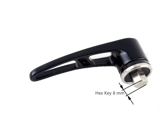 Removable Alloy lever with 6mm 8 mm Hex Key compatible with plug-in ...