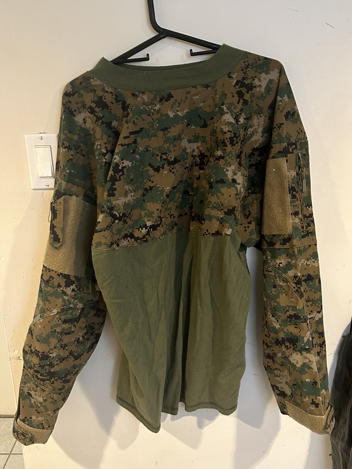 Genuine Tru Spec USMC MARPAT Tactical Combat Shirt With Cordura Size ...