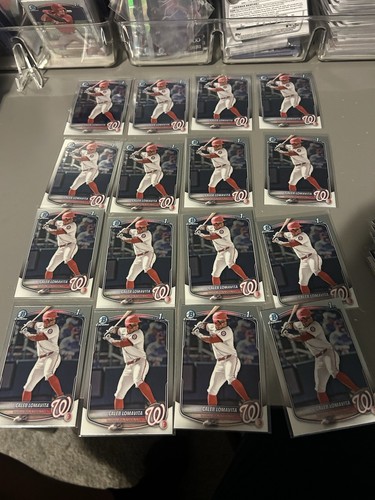 2025 Bowman Baseball Caleb Lomavita 1st Bowman Card Lot (22 ...