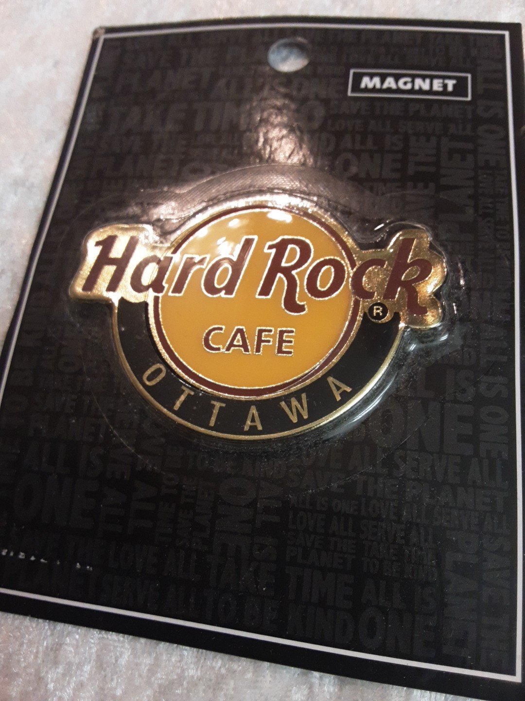 Hard Rock Cafe Logo Magnet Ottawa Canada | eBay
