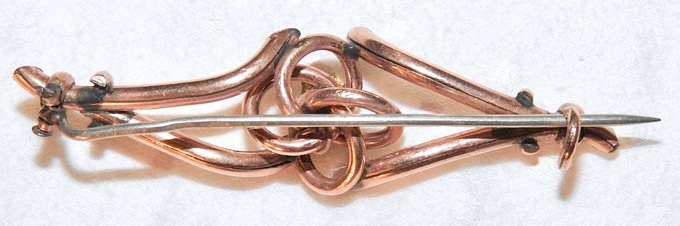 Antique Paste Pin with High Quality Stone Rose Gold Plated | eBay