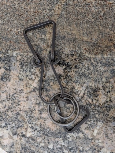 Tucker Jones House Metal Puzzles Set Of Two Treble Clef And Tavern | eBay