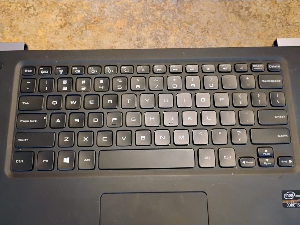 Dell XPS 15 9530 L521X M3800 Palmrest Keyboard Touchpad 0P5GND P5GND B4 ...