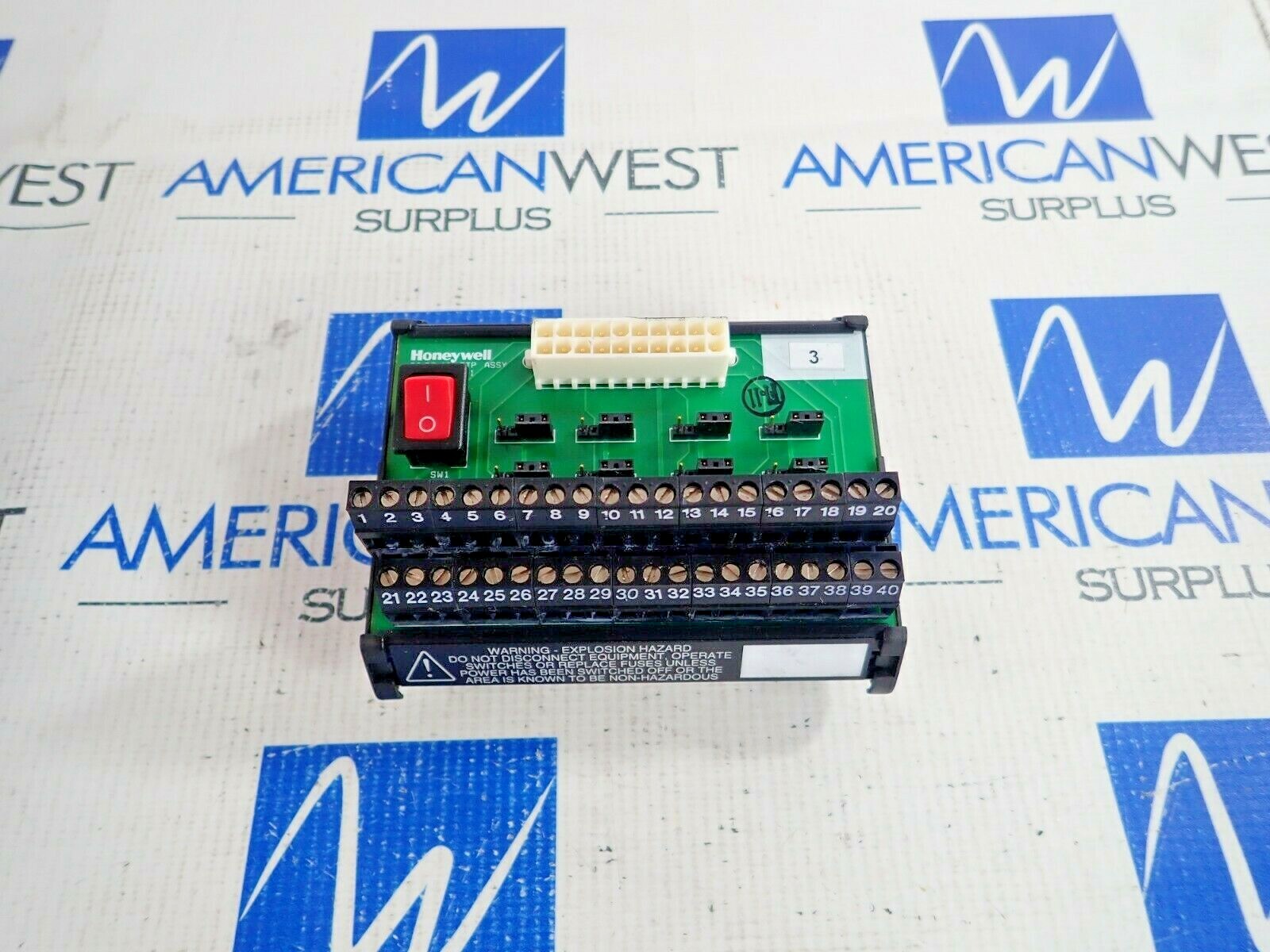 HONEY WELL 900RTS-0001 REMOTE TERMINAL PANEL 51452611-001 250V MAX | eBay