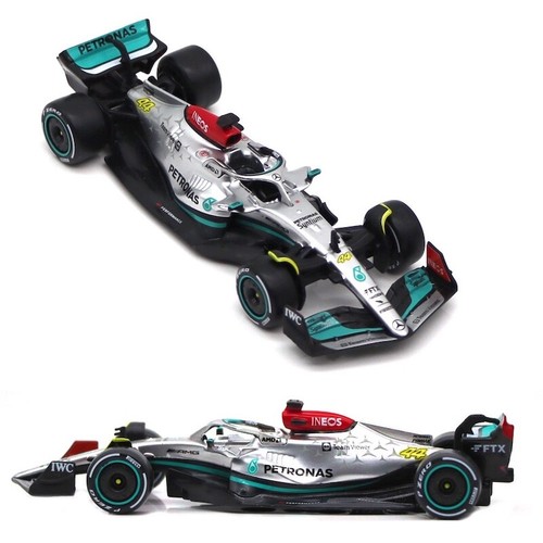 TM Bburago 1:43 2022 W13E #44 Formula One F1 Racing Sports Model Toy ...