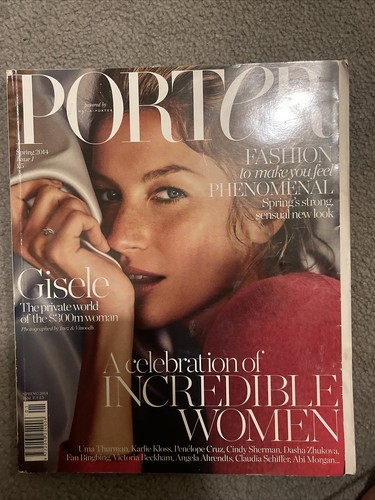 PORTER Magazine 1,Gisele Bundchen,Victoria Beckham,Karlie Kloss,Claudia ...