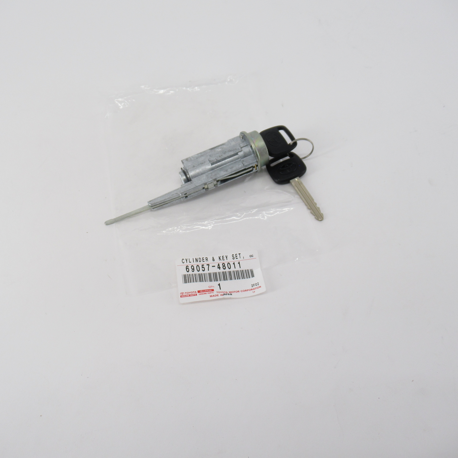 Genuine OEM Toyota 69057-48011 Ignition Lock Cylinder w/ Key | eBay