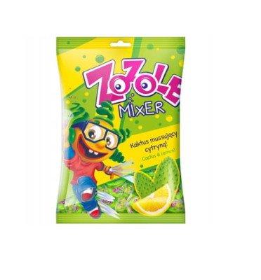 ZOZOLE MUSSS CACTUS & LEMON - 1KG / 35.27 OZ - HARD BOILED CANDY FIZZY ...