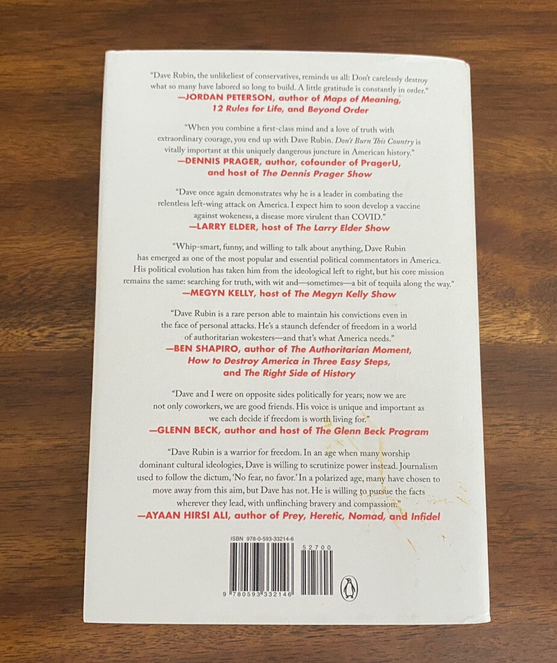 Don't Burn This Country : Surviving and Thriving in Our Woke Dystopia ...