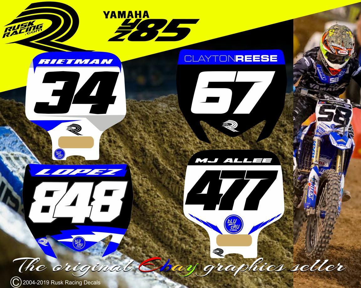 Dirt Bike Number Plate Tattoos