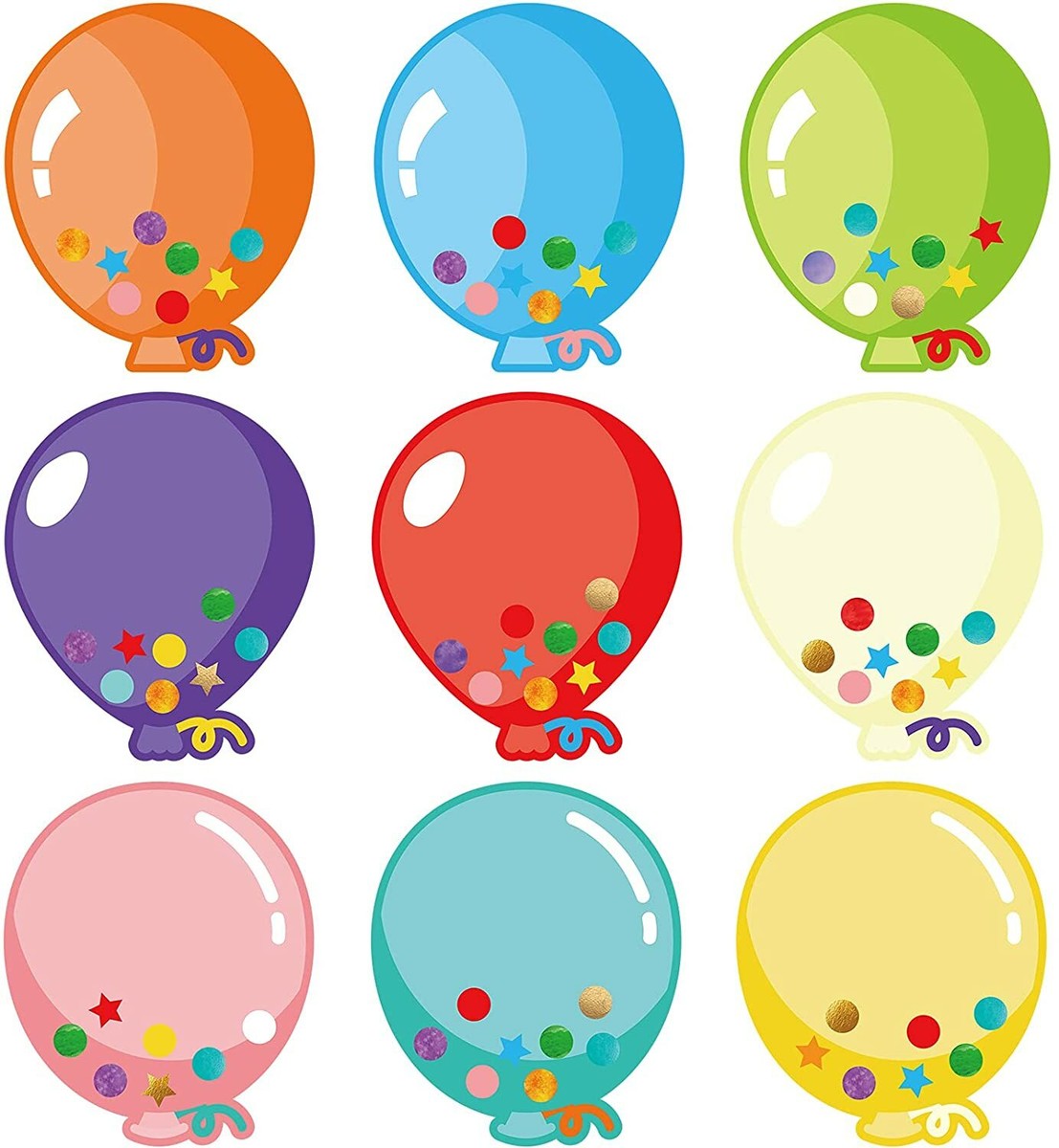 Birthday Balloon Cut Out New Year's Eve 2026 Balloon Backdrop