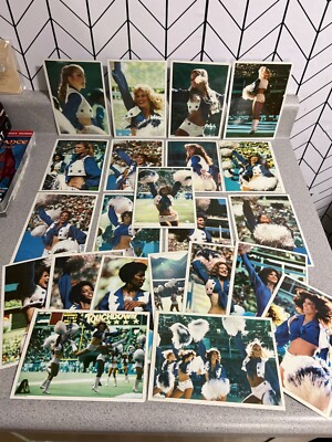 DALLAS COWBOYS Topps 1981 Series Cheerleaders Oversized Set with 22 ...