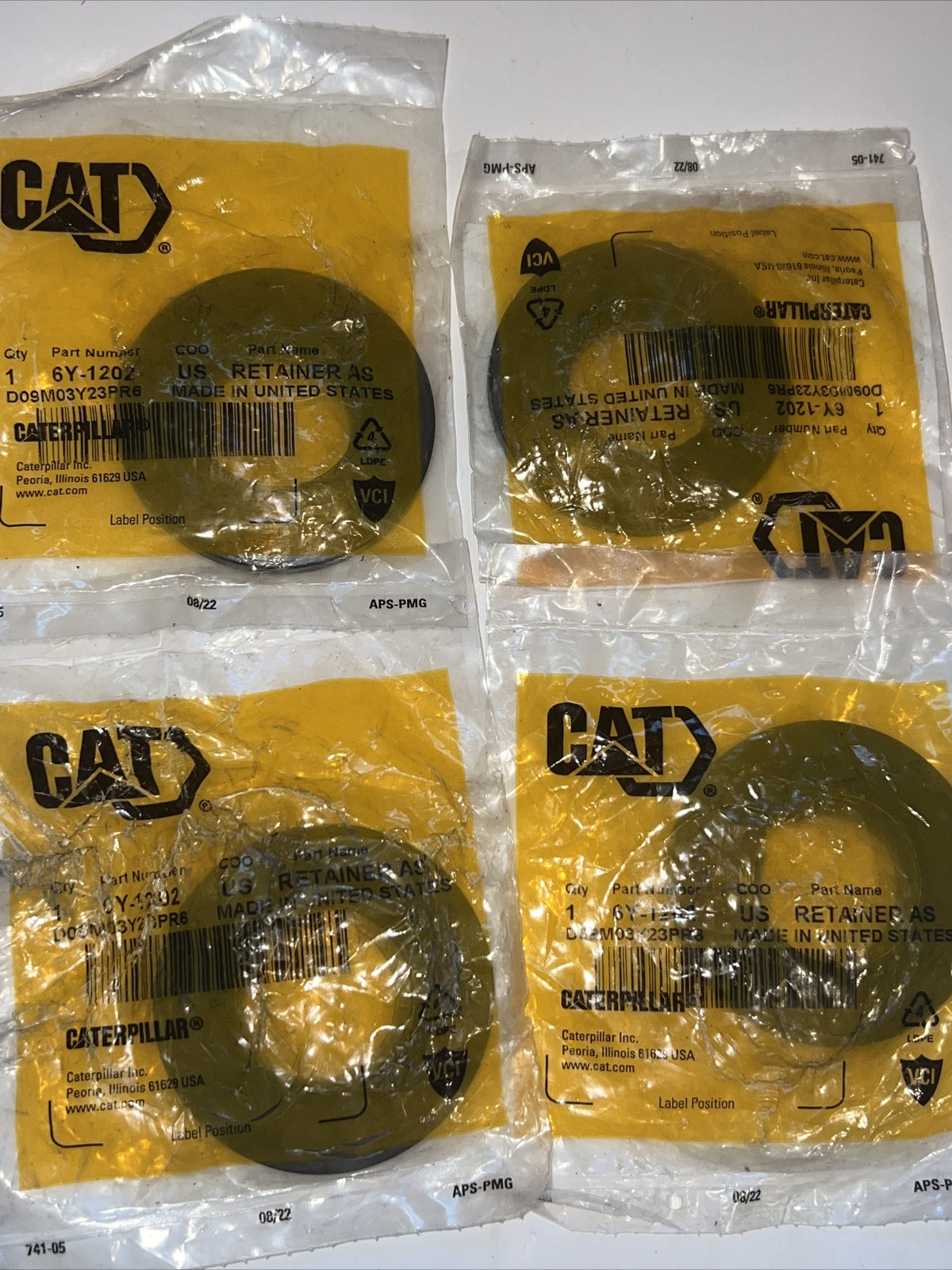 Caterpillar Retainer 6y-1202 6Y1202 for sale online | eBay