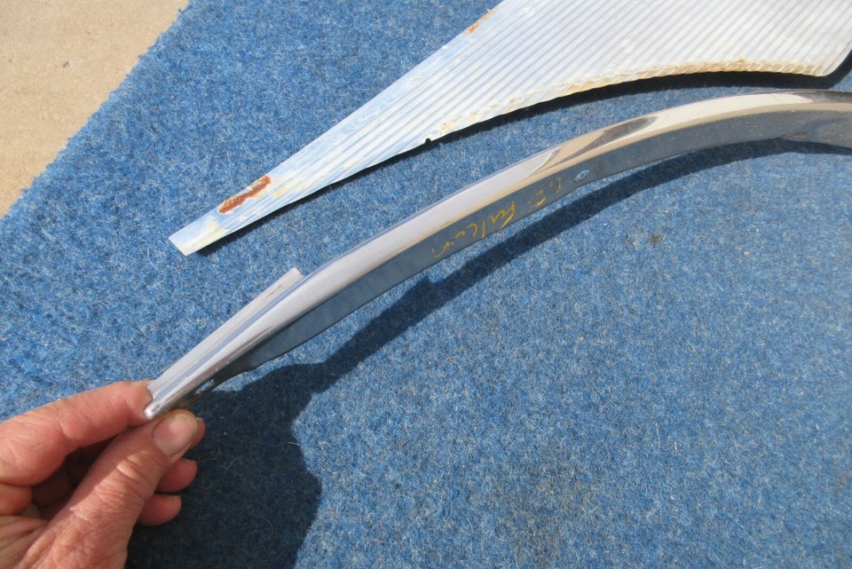 1962 Ford Falcon LEFT REAR RIBBED PANEL AND MOLDING 1963 | eBay