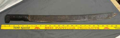 Vintage USCE C WWII era LEGITIMUS COLLINS #128 thick steel 26" MACHETE ...