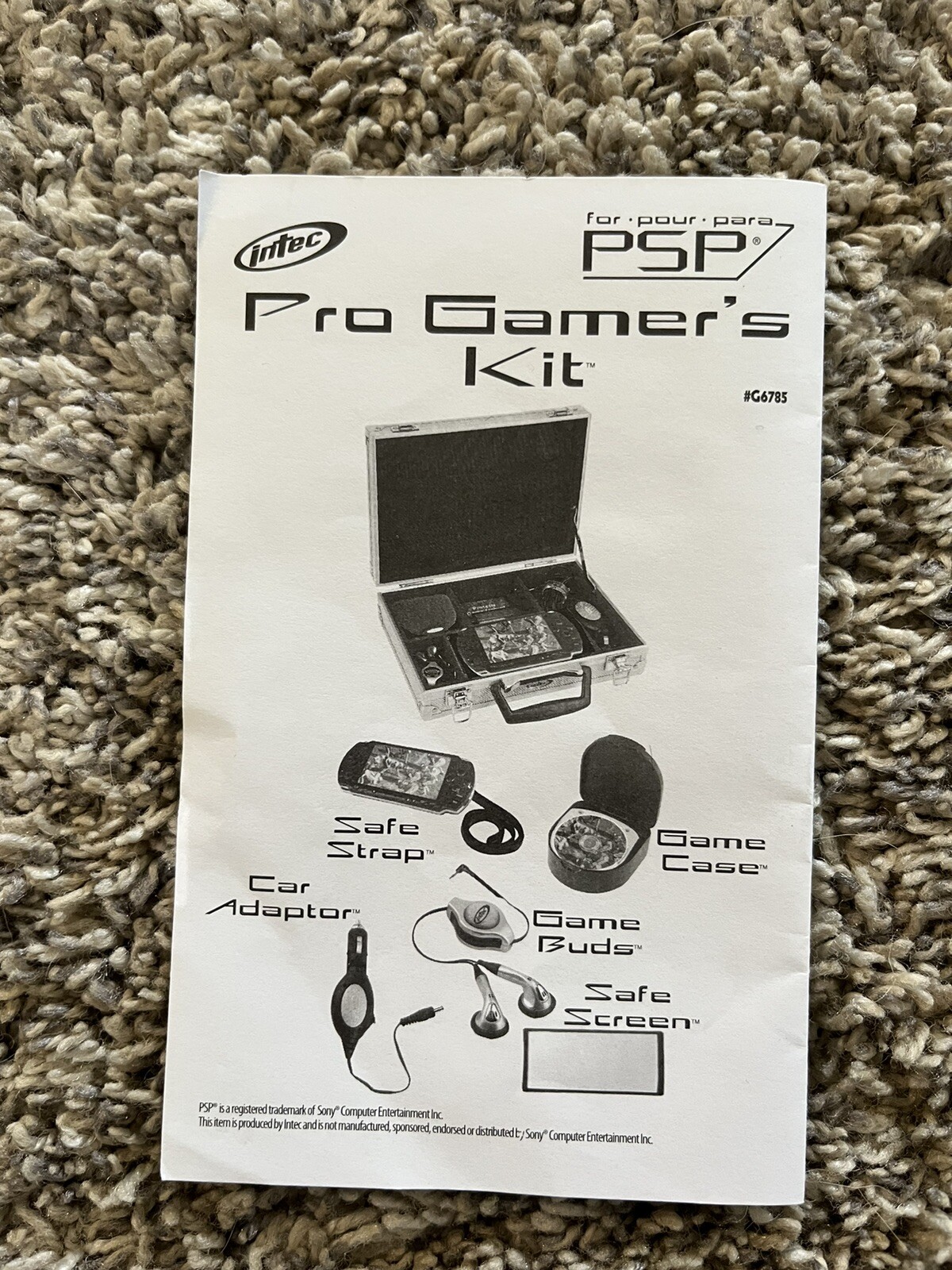 5 PSP Games and Intec Pro Gamer’s kit & Case | eBay