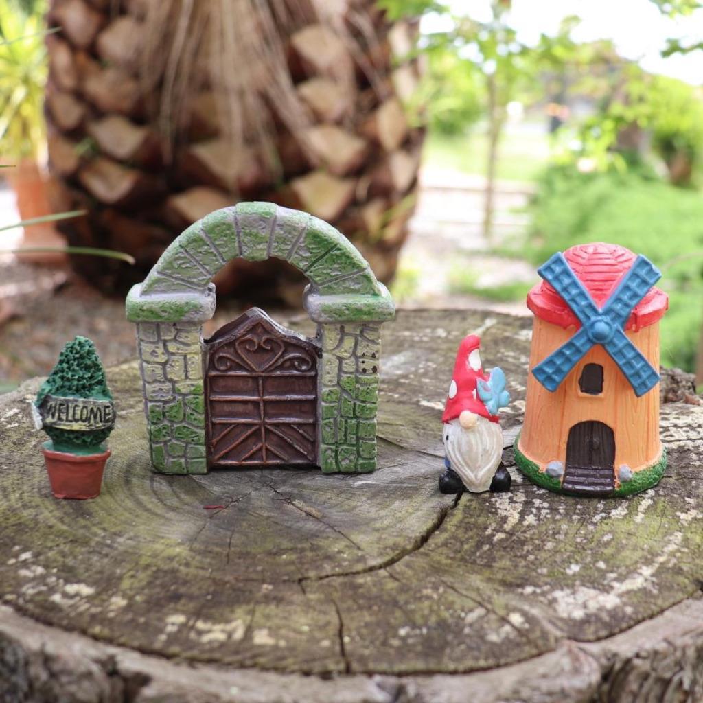 Miniature Garden Accessories Charming Miniature Wooden Fairy Garden