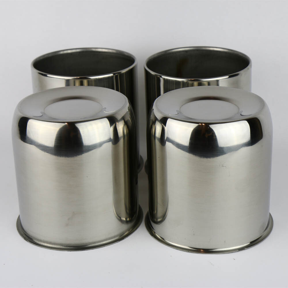 4 Stainless Steel Center Cap Push Thru 2 Close 2 Open For 4.25" Center ...