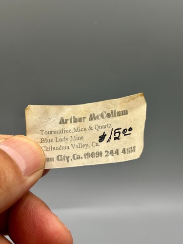 Old Tourmaline, Mica & Quartz, Blue Lady Mine, California | eBay