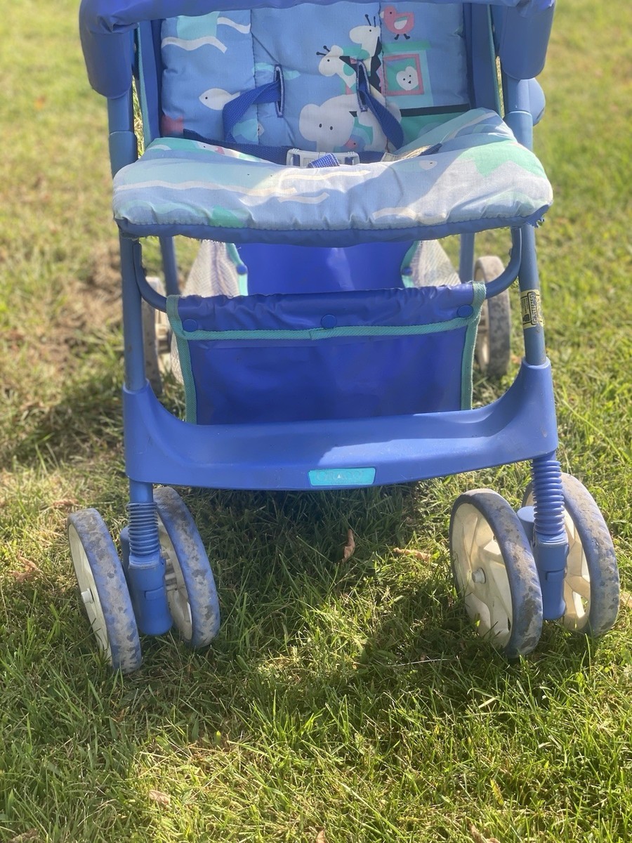 Graco Stroller Blue Hood