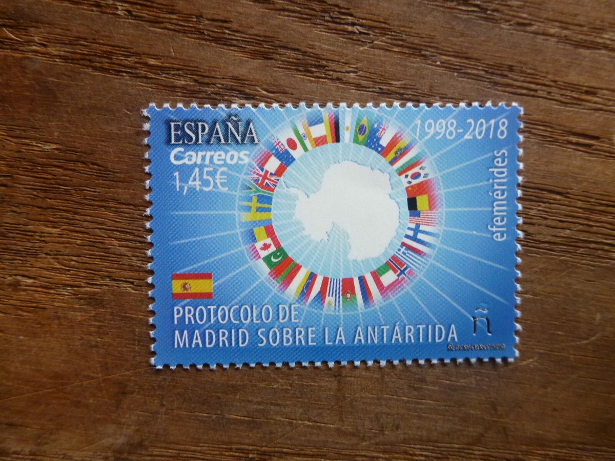 Madrid Spain Stamp Historical Trains Strawberry Train,