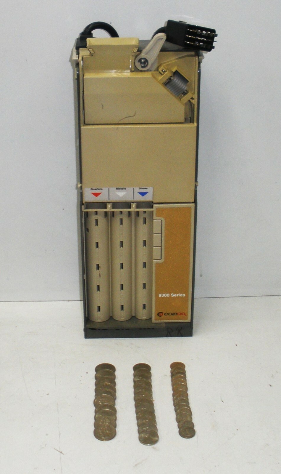 Coinco 9302-LF Snack Soda machine coin acceptor changer 24V 15pin plug ...