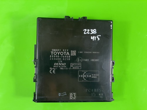 LEXUS UX 250H SMART KEY CONTROL MODULE ECU UNIT 89990-76450 2019-2024 ...