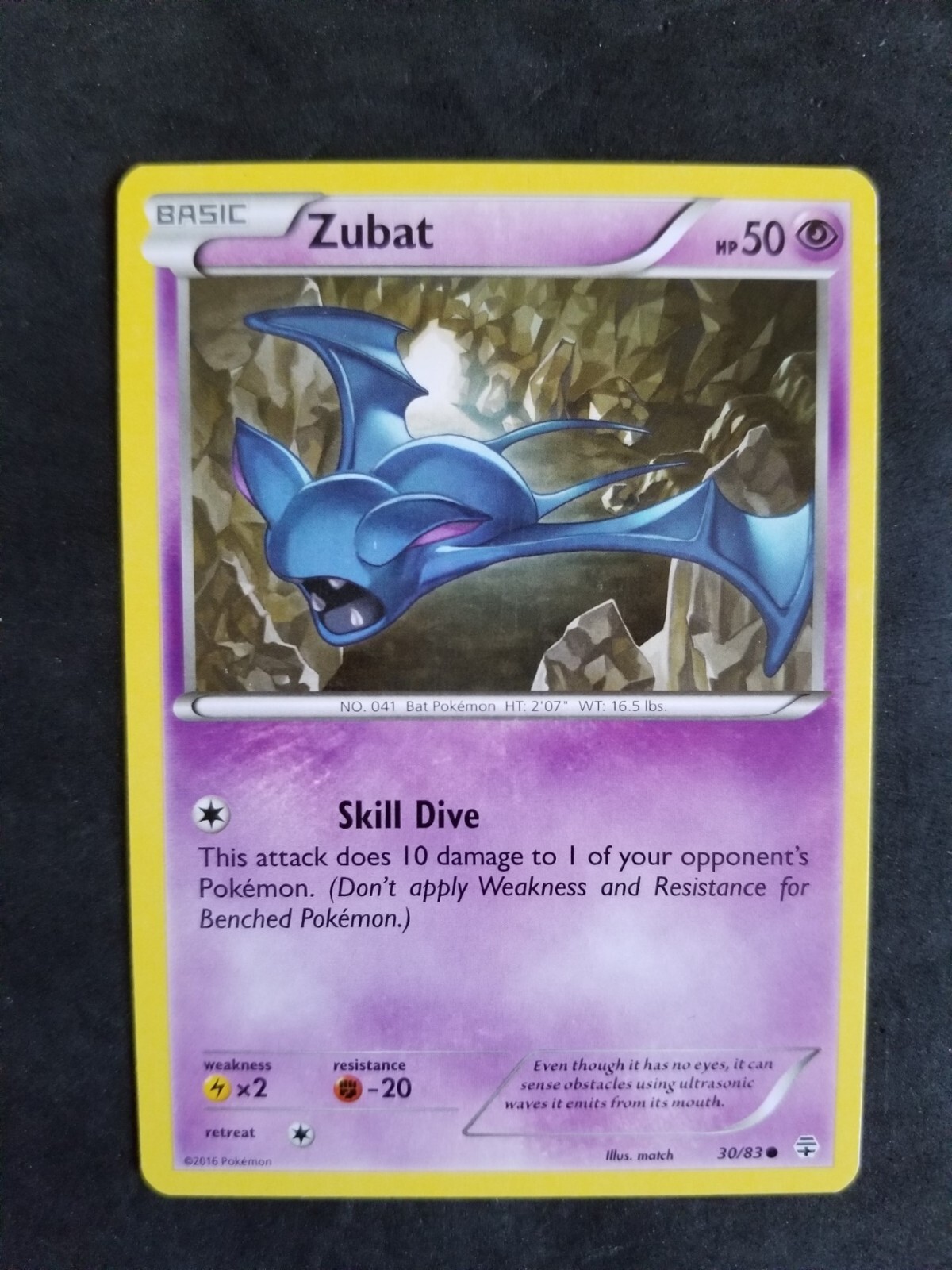 Pokemon ZUBAT card | eBay