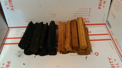 1LB Charred & Toasted mix White Oak Chips Sticks Distilling Moonshine ...
