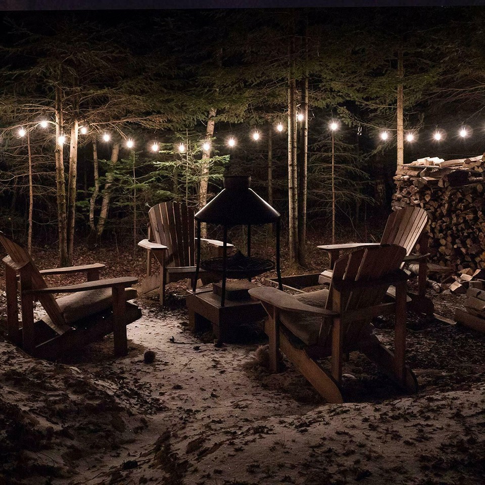 Solar Powered 30 LED String Light Garden Path Yard Decor Lamp Outdoor ...