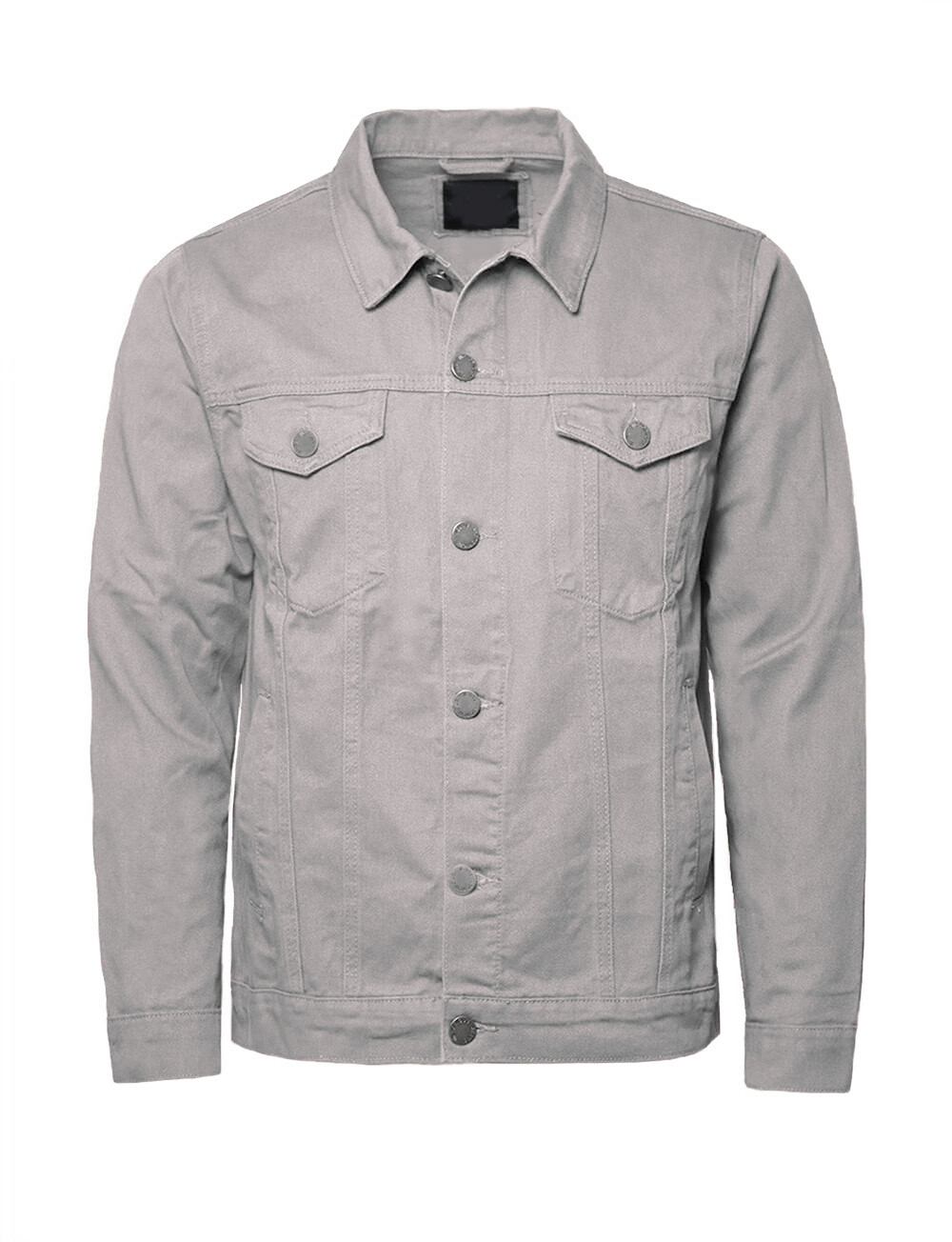 Men's Essential Solid Colored Denim Jean Jacket S-5XL DK190 | eBay