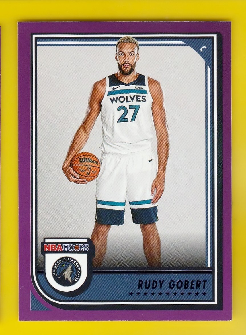 2022-23 NBA HOOPS 216 RUDY GOBERT PURPLE TIMBERWOLVES | eBay