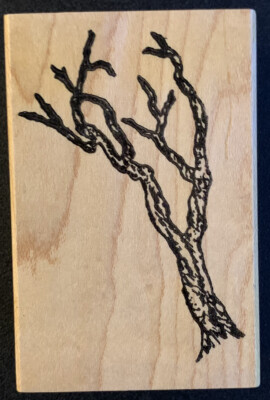 Annticipations Bare Spooky Tree Rubber Stamp | eBay