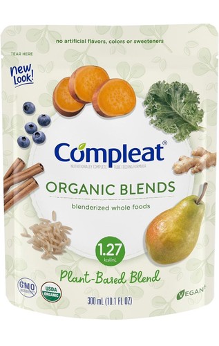 Compleat Organic Blends Plant Based, 10.1 fl oz Pouch, 24 Pack NEW BB ...